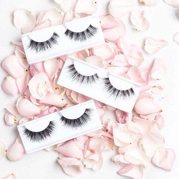 3 Piece 3D All Natural Mink Eyelash Set – FaceTreasures